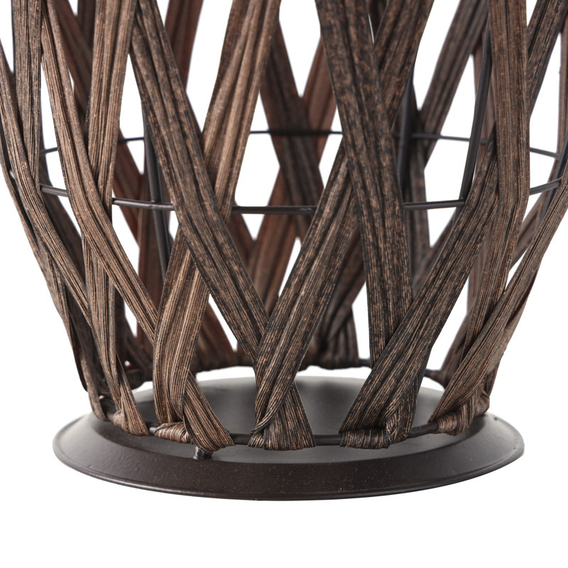 Bayou Breeze Apiffany Metal Floor Vase | Wayfair